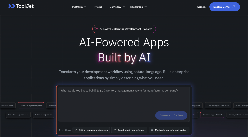 Top 10 internal tool builders of 2026